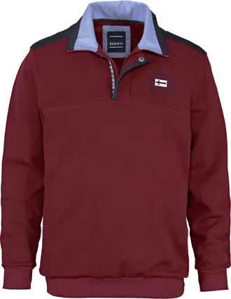 Babista Herren Sweatshirt Bellavunto Casual Sweater rot, XL - 56/58