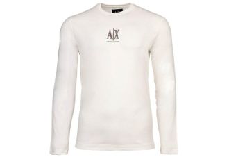 A|X Armani Exchange T-Shirt Herren Longsleeve 1er Pack Baumwolle T-SHIRT (Packung, 1er Pack)