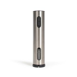 Livoo Tire bouchon &eacute;lectrique rechargeable GS150-30 bouteilles, bouchon en li&egrave;ge et synth&eacute;tique, Silver