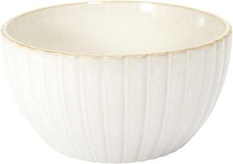 The Home Deco Factory KA0410, Saladier &eacute;l&eacute;gant Vlora D235 cm, Con&ccedil;u pour salades, Fruits et ap&eacute;ritifs, Facile &agrave; Nettoyer, sadapte &agrave; Tous Les Styles, Couleur Beige