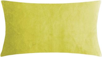 Pad Kissenh&uuml;lle, Kissenbezug - Smooth - Samt - 100% Polyester - Mustard/Gelb - 25 x 50 cm