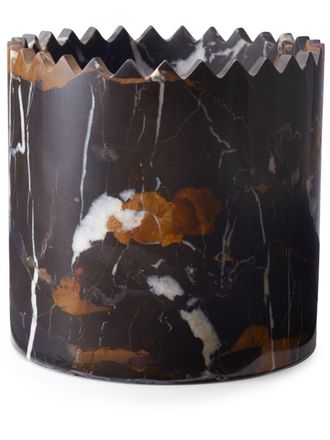 Editions Milano Triangoli Vase, 15cm - Schwarz