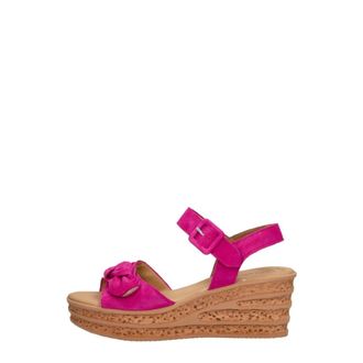 Gabor Sandalen mit hohen Abs&auml;tzen - - Shoes - Damen - Rosa - 41 EU