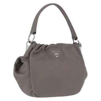 Prada Sac bandouli&egrave;re vintage Pre-owned - Femme - Pre-owned - Gris - Taille: ONE Size