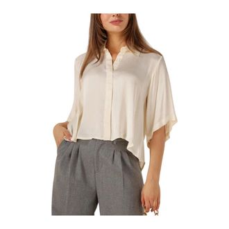 Est'seven Damen, Blusen & Hemden, Beige, XLGr&ouml;&szlig;e
