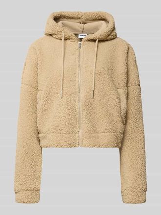 Noisy May Cropped Jacke aus Teddyfell Modell CUDDLE
