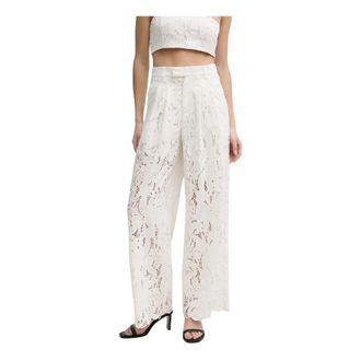 Isabelle Blanche Weite Hosen - - Trousers - Damen - Wei&szlig; - S
