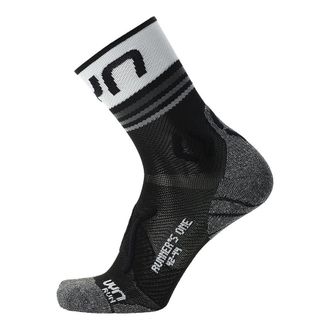 UYN Runners One Short Laufsocken mit Zerocuff-Technologie - Leicht, Sto&szlig;d&auml;mpfend, F&uuml;r H&ouml;chste Leistung