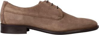 HUGO BOSS Colby Schn&uuml;rschuhe f&uuml;r Herren, Leder (Mittelbeige)