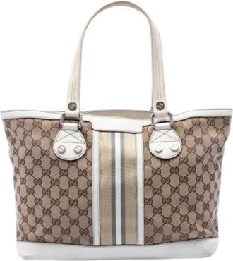 Gucci Pre-owned Sunset Tote Bag - - Pre-owned - Damen - Beige - ONE SIZE