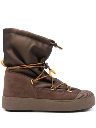 Moon Boot bottes Mtrack Polar Cordy - Marron