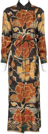 Pierre-Louis Mascia Maxikleid - Braun