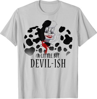 Disney Villains Cruella De Vil A Little Bit Devil-Ish T-Shirt