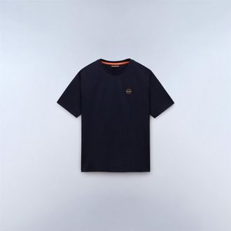 Napapijri T-Shirt f&uuml;r Herren, Recycelte Baumwolle (Meeresblau)