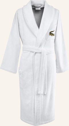 Lacoste Bademantel Lrene weiss