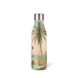 Les Artistes Paris LES ARTISTES Paris A-4396 BottleUp Thermosflasche, 500 ml, BPA-frei, wiederverwendbar, hält 12h heiß und 24h kalt, Edelstahl, Design Beach