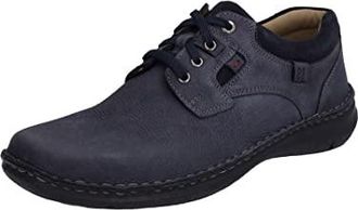 Josef Seibel Homme Baskets Basses Anvers 36, Monsieur Baskets,Largeur K (Extra-Large),Semelle intérieure Amovible,Bleu (Ocean),44 EU / 9.5 UK