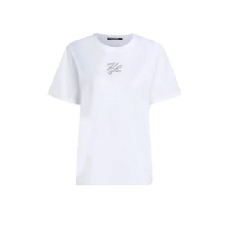 Karl Lagerfeld T-Shirts - - Tops - Damen - Wei&szlig; - XS