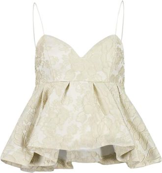 La DoubleJ Femme, Tops, Beige, Taille: 38 FR Hauts sans manches