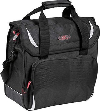 Norco 0203S Fahrradtasche Dalton City Tasche, Schwarz, 35 x 30 x 17 cm, 14 Liter