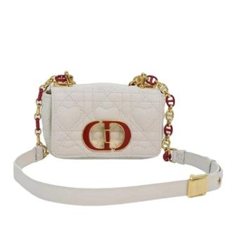 Dior Pre-owned Vintage Mini Schultertasche - - Pre-owned - Damen - Wei&szlig; - ONE SIZE