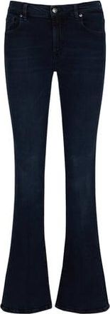 7 For All Mankind Jean bootcut en coton m&eacute;lang&eacute;