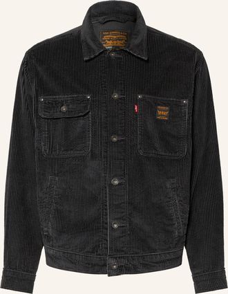 Levi's Cord-Overjacket Sunrise Trucker schwarz