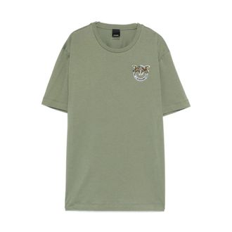 Pinko Pinko T-Shirts und Poloshirts Gr&uuml;n - - Tops - Damen - Gr&uuml;n - M