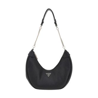 Guess Elegante schwarze Einkaufstasche - - Bags - Damen - Schwarzk - ONE SIZE