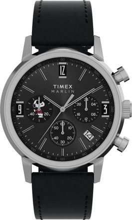Timex Uhren - Quarz-Analoguhr Timex X Peanuts Marlin Joe Cool - Gr. unisize - in Schwarz - f&uuml;r Damen