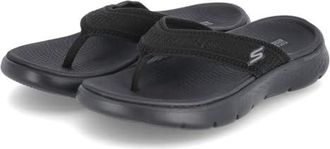 Skechers GO Walk Flex Sandal Chaussures pour Femme, Noir et Noir, 39 EU