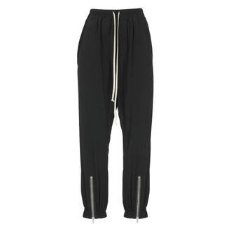 Rick Owens Femme, Pantalons, Noir, Taille: 38 FR Tecuatl Track Pant