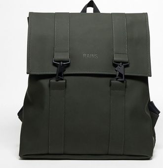 Rains MSN - Sac à dos unisexe imperméable - Vert