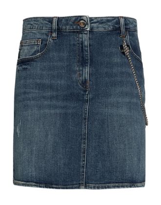Love Moschino HOSEN & R&Ouml;CKE - Jeansr&ouml;cke auf YOOX.COM