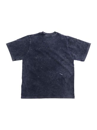 Dsquared2 Boys Kids T-Shirt Dark Blue Cotton T-Shirts And Polos