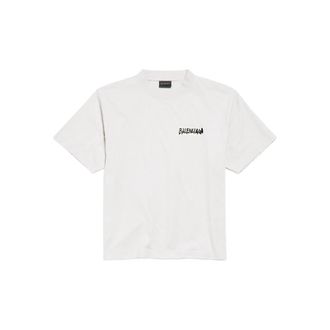 Balenciaga Masking Tape Cotton T-shirt