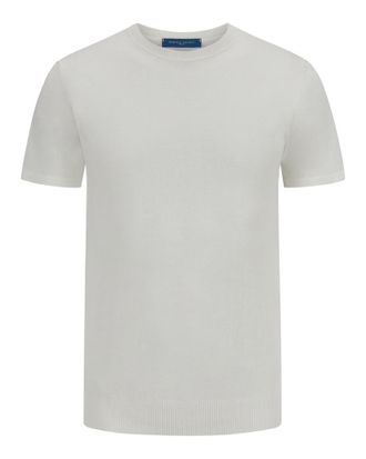 Daniele Fiesoli Leichtes Strick-T-Shirt in Dry-Cotton Qualit&auml;t in