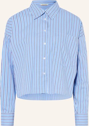 Herrlicher Hemdbluse Perlina blau