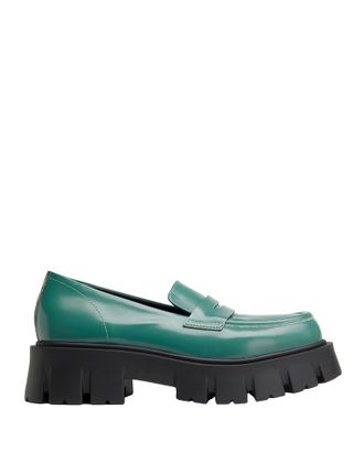 8 by YOOX ABRADED LEATHER CHUNKY LOAFER