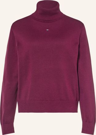 Tommy Jeans Rollkragenpullover rot