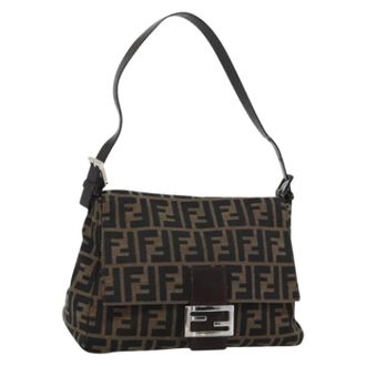 Fendi Pre-owned Zucca Canvas Shoulder Bag - - Pre-owned - Damen - Braun - ONE SIZE