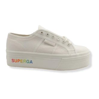 Superga 2790 Platform - Femme - Chaussures - Blanc - Taille: 35 1/2 EU