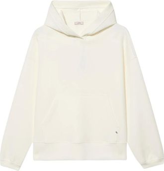 Oltre Femme, Sweatshirts et sweats &agrave; capuche, Blanc, Taille: 40 FR Soft Touch Sweat &agrave; capuche