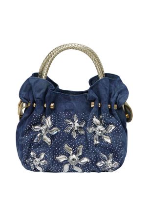 Faina Handtasche Handtasche Frauen Denim Gold