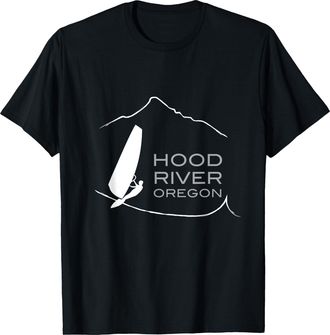 Whyitsme Design Windsurfen Hood River Oregon, Windsurfer T-Shirt
