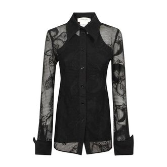 Sportmax Femme, Blouses et Chemises, Noir, Taille: 38 FR Chemises