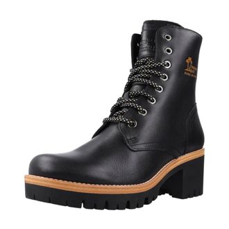 Panama Jack Schn&uuml;rstiefel - - Shoes - Damen - Schwarzk - 39 EU