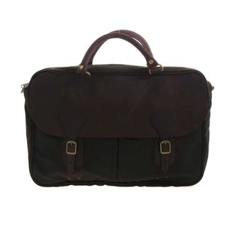 Barbour Homme, Sacs, Brun, Taille: ONE Size Sac &agrave; bandouli&egrave;re en cuir cir&eacute;