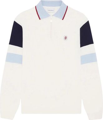 Dr&ocirc;le de Monsieur Homme, Sweatshirts et sweats &agrave; capuche, Blanc, Taille: S Polo with Logo