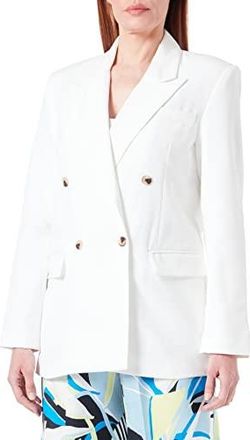 Pieces Pckyza Blazer surdimensionné BC, Cloud Dancer, S Femme